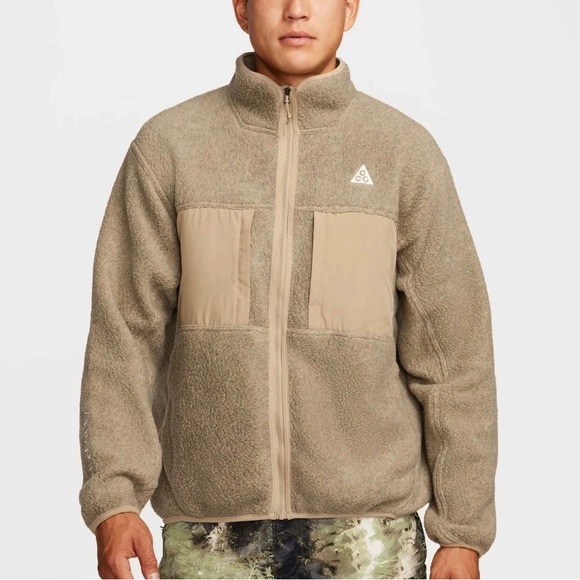 Nike | Sweaters | Nike Acg Arctic Wolf Fullzip Sherpa Jacket Fn372247 ...